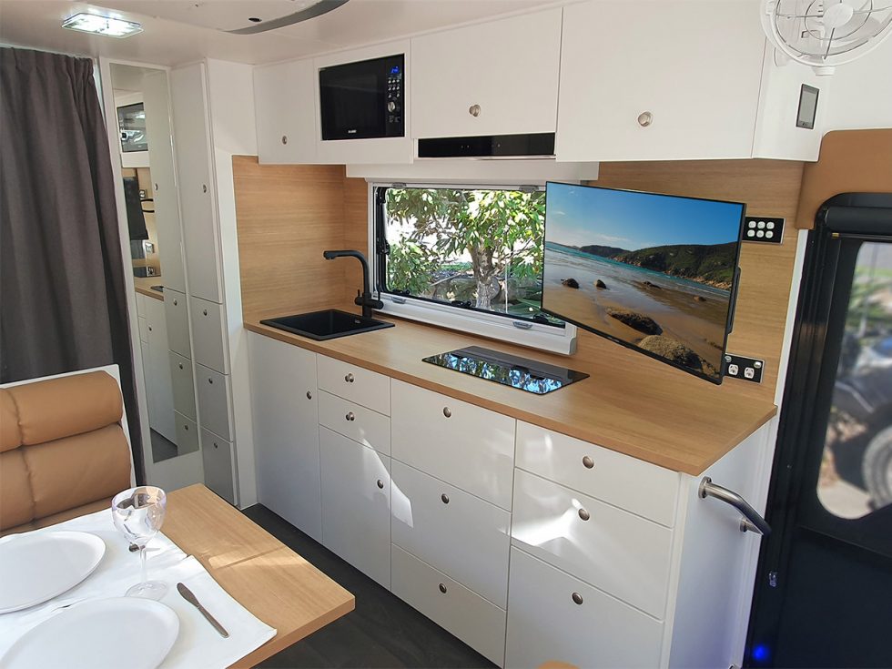 Our new gas-free caravan with a 48V battery system - Spinifex Caravans