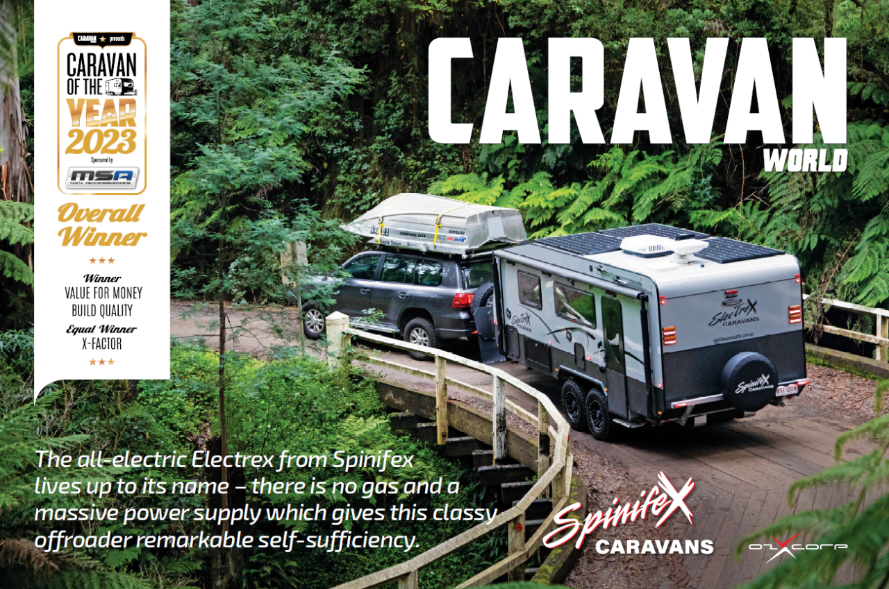 Caravan of the Year Winner 2023 Review - Spinifex Caravans